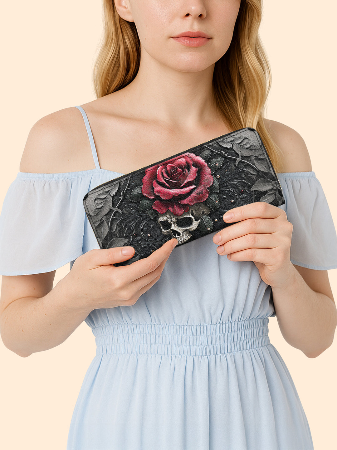 Crimson Relic Slimline Zippy Wallet LB0XD049 – Lebags